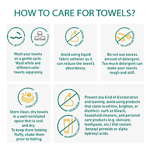 TRIDENT Bath Towel 6 Pack (24" x 50"), Generously Sized Thick Towels, Soft, Super Absorbent and Fast Drying, No Fading Multipurpose Use for Sports, Travel, Fitness, Yoga, Daily Use, Lilac