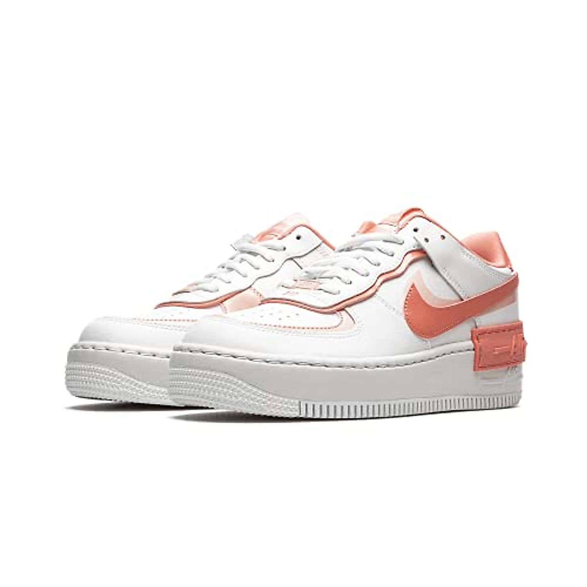 Nike Women's Basketball Shoe, Summit White Pink Quartz Washed Coral, 8 US