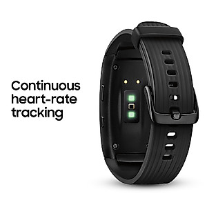 Samsung Gear Fit2 Pro Fitness Smartwatch (Small) - Black (Renewed)