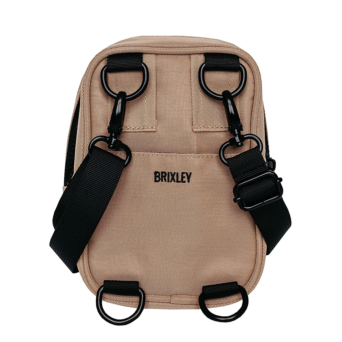 Brixley Crossbody Bag Sling Purse for Women Men Travel, Multi Position Fanny Back Pack