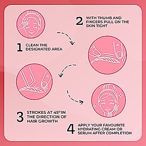 MedHelp Multipurpose Exfoliating Dermaplaning Tool for Face, Flawless Finishing Touch, Eyebrow Razor and Facial Razor for Women,With Blade Cover, 20 Count, 1 Pack of 20