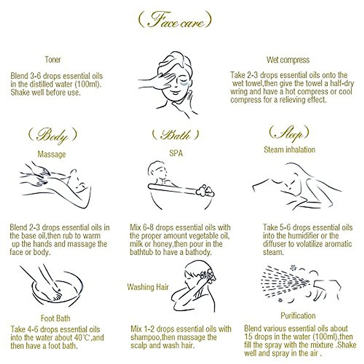 Rainbow Abby Vanilla Essential Oil 100% Pure Organic Plant Natural Flower Essential Oil for Diffuser, Message, Skin Care, Sleep - 10ML