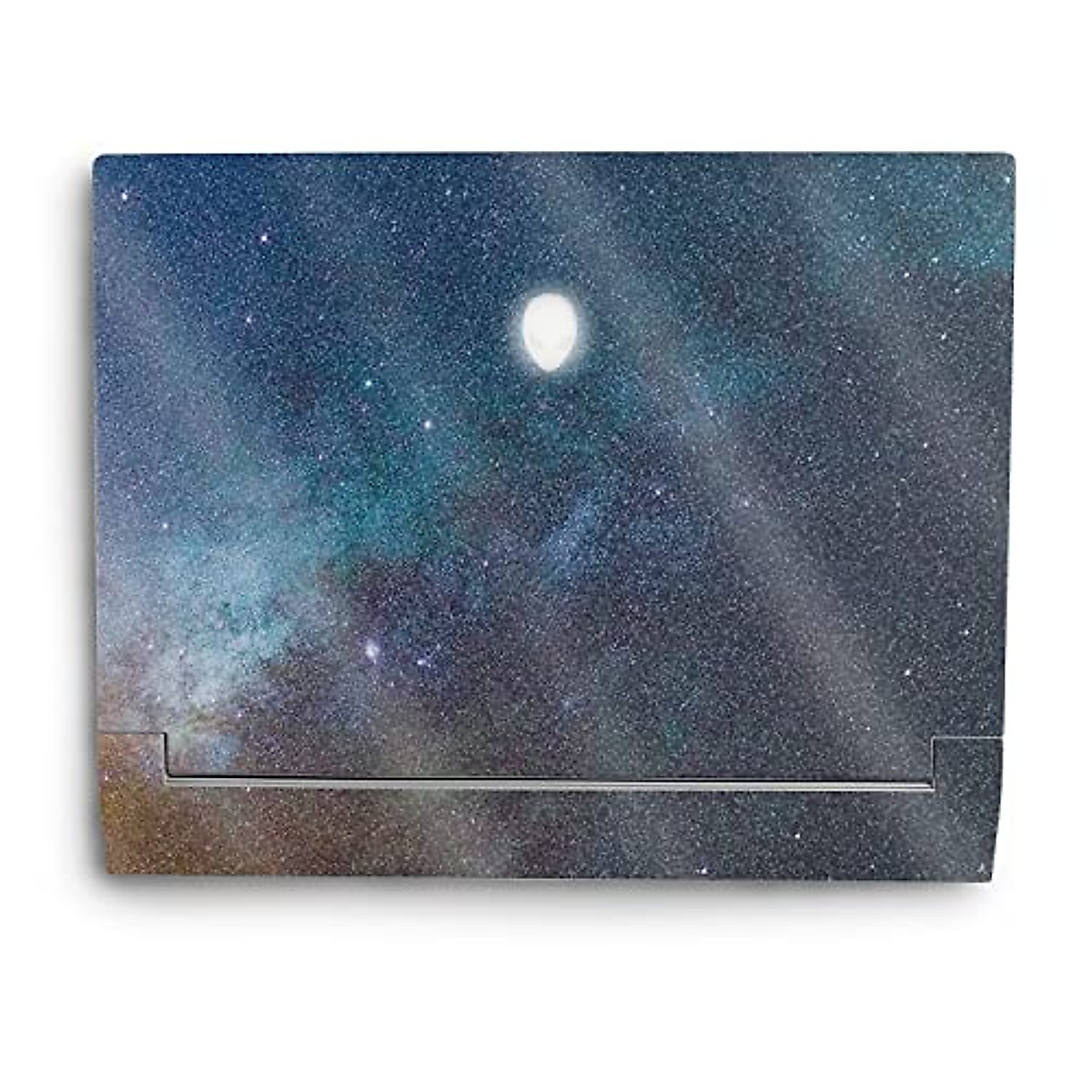 MightySkins Glossy Glitter Skin Compatible with Alienware X14 (2022) Full Wrap Kit - Astro Sky | Protective, Durable High-Gloss Glitter Finish | Easy to Apply & Change Styles | Made in The USA