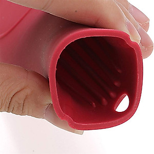 Underleaf Silicone Hot Handle Holder Cover Non Slip Heat Protecting Handle Holder for Cast Iron Skillets, Pans, Griddles