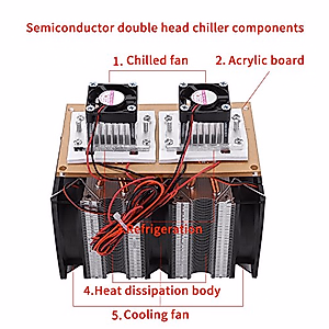 Thermoelectric Peltier Cooling Fan System with Dehumidification Function for Small Refrigerator & Air Conditioning