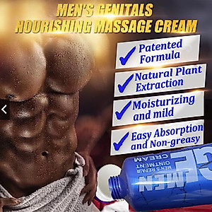 Male Enlargement,Private Part Enlargement Cream, 60ml Extender Cream Thicker Longer Strong for Male