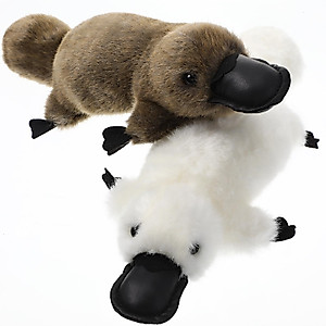 HyDren 2 Pcs Duckbill Stuffed Animal 12 Inch Duckbill Soft Plush Pillow Duckbill Toy Stuffed Duckbill for Kids