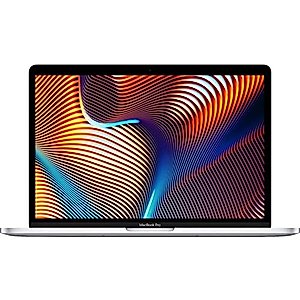 Mid 2019 Apple MacBook Pro Touch Bar with 2.8GHz Intel Core i7 (13 inch, 16GB RAM, 512GB SSD) Silver (Renewed)