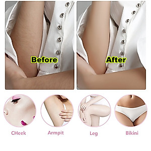 Mini Electric Shaver for Women, Ladies Portable Hair Removal Razor/Wet & Dry Use Painless Bikini Trimmer for Face, Arms, Armpit, Bikini Area and Body