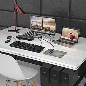 MT-VIKI KVM Switch DisplayPort 4 Port,4K@60Hz DP KVM Switch RGB 4:4:4 for 4 Computers Sharing 1 Monitor&Keyboard&Mouse, Support Hotkey/Button Switching, Include Cable