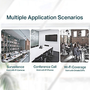 TP-Link TL-SG2210P V3| Jetstream 8 Port Gigabit Smart Managed PoE Switch | 8 PoE+ Ports @61W, 2 SFP Slots | Support Omada SDN PoE Recovery (Renewed)