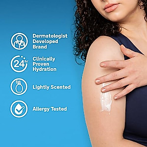 Lubriderm Daily Moisture Lotion + Pro-Ceramide with Shea Butter & Glycerin Helps Moisturize Dry Skin, Hydrating Face, Hand & Body Lotion is Lightly Scented & Non-Greasy, 16 fl. oz (Pack of 6)