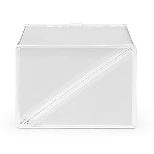 Whitmor White Mesh Shoe Boxes-Set of 4