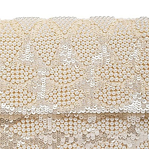 Aheli Clutch Purses Gift for Women Wedding Handmade Evening Handbags Party Bridal Clutch