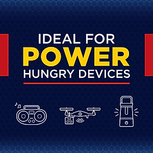 Rayovac Fusion C Batteries, Premium Alkaline C Cell Batteries (4 Battery Count)