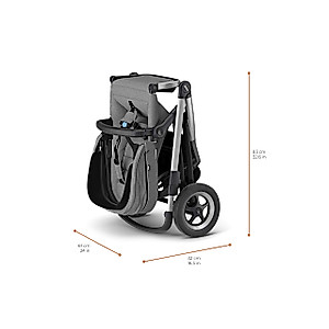 Thule Sleek City Stroller, Grey Melange