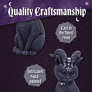 Nemesis Now Cult Cuties Adorable Occult Figurines, Bewitching Evil Spirit Creatures, Hand-Painted, Resin - Pawzuph