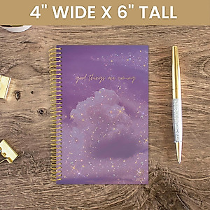 bloom daily planners 2024 Pocket Planner - 4” x 6” - (January 2024 - December 2024) - MINI Weekly/Monthly Agenda Organizer & Calendar Book - Good Things Are Coming