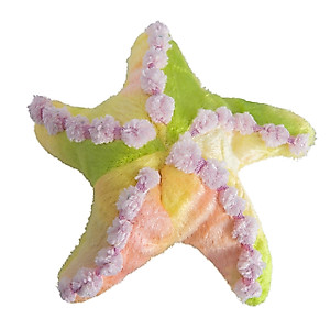 PREXTEX 10 Piece Plush Soft Stuffed Sea Animals - Small Stuffed Animals Bulk - Playset Plush Assortment, Turtle, Stingray, Nemo Fish, Killer Whale and More - Bulk Stuffed Animals