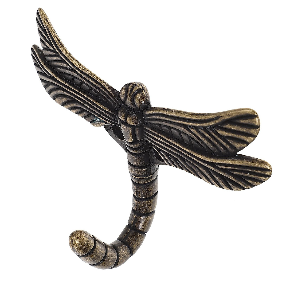 Cabilock Clothes Hangers Clothes Rack Hooks Dragonfly Shape Hook Wall Storage Hook Decorative Wall Hook Household Wall Hook Dragonfly Hook Key Hanger Towel Hook Zinc Alloy Clothing Key Hook