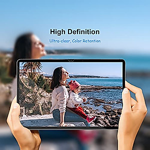 Gerutek [2-Pack Screen Protector for Samsung Galaxy Tab A7 10.4 2020 (SM-T500/T505/T507), 9H Hardness, Ultra Clear, Scratch Resist, Bubble Free Tempered Glass Protector for Samsung Tab A7 10.4"