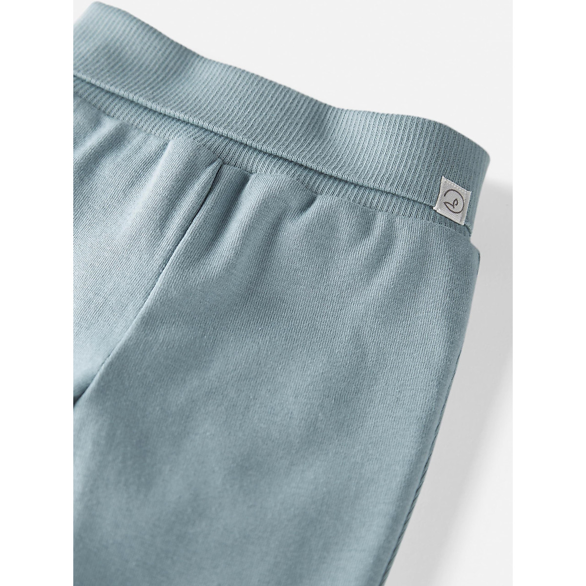 little planet by carter's unisex-baby 2-pack Terry Pants made with Organic Cotton, Meadow/Charcoal, Newborn