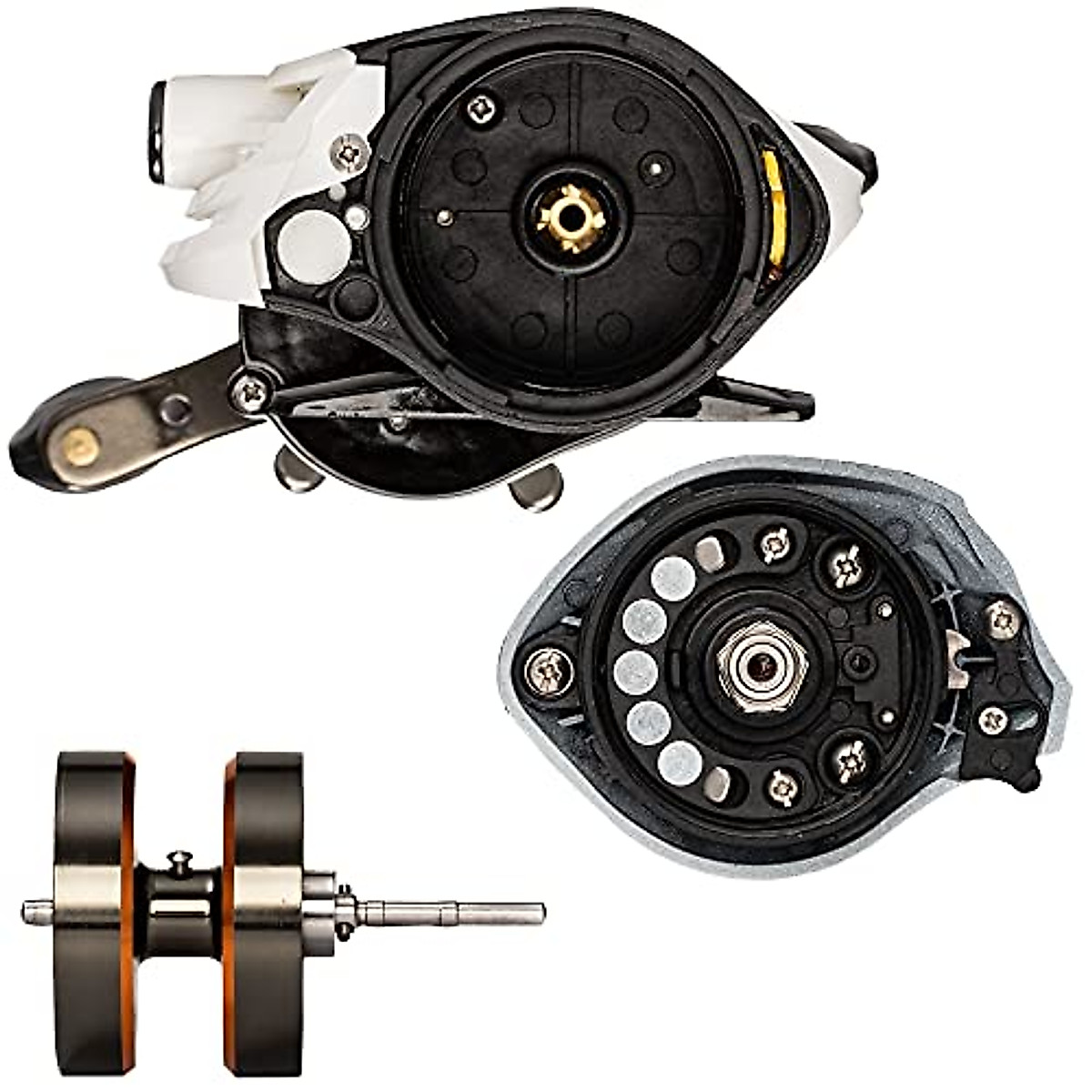 Ardent Arrow Flippin Baitcast Reel/Right Handed / 7.0:1 High Speed Gear Ratio / 5+1 Ball Bearings/High Strength Graphite Frame / 12lb 150 Yard line Capacity