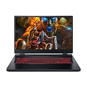 Acer Nitro Gaming Laptop 17.3" FHD IPS 144Hz Gamer Laptops Newest, Intel 12Cores i5-12500H Up to 4.5GHz, 16GB RAM 1TB SSD, GeForce RTX 3050, Backlit Keyboard, Thunderbolt 4, Win 11 +CUE Accessories