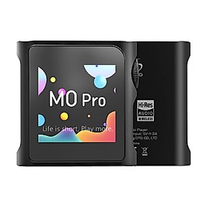 SHANLING M0 Pro MP3 Player,Portable Hi-Res Music Player,2X ES9219C DAC,Two-Way Bluetooth 5.0 LDAC/SBC/AAC,3.5mm/Type-C Jack,Support USB Digital Audio,384kHz /32bit,236mW@32Ω,MTouch OS