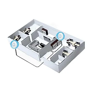 Ubiquiti Networks Ubiquiti Uap-Ac-Lr 2-Pack Unifi Ap Ac Lr Long Range 802.11Ac Gigabit Poe