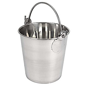 Lindy's 2-qt Stainless Steel Pail Silver