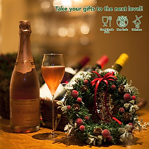 Seal Fresh Extra Large Cellophane Bags (Ribbon and Basket NOT Included) – 16" x 24" (50 Count) – Clear Basket Wrapping Bags, Cellophane Gift Bags, Large Cellophane Bags, Clear Gift Bags, Clear