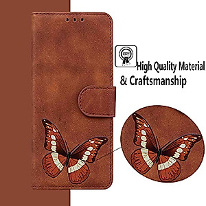 SHOYAO Phone Cover Wallet Folio Case for Sony Xperia 1 III, Premium PU Leather Slim Fit Cover for Xperia 1 III, Horizontal Viewing Stand, Perfect Match, Brown