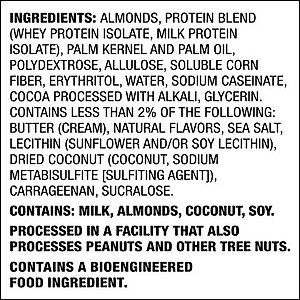 Quest Nutrition Coconutty Caramel Flavor With Almonds Candy Bites 5g Protein 1g Carb. (2pack)