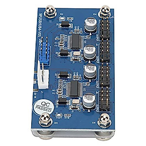 9 Pin USB Hub, 9 Pin USB 2.0 Header Hub Extension Cable Card, 1 to 4 USB2.0 Hub Connector Computer Accessories, Compatible with for Windows 10/8 / 8.1 / 7 / Vista / XP/OS X/Linux/Chrome OS