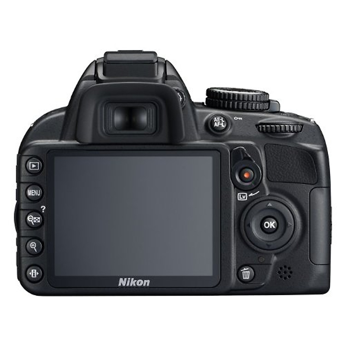 Nikon D3100 14.2MP DX-Format DSLR Digital Camera (Body Only) - (Black)