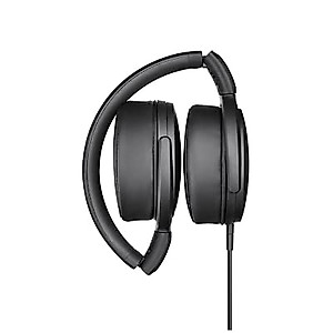 Sennheiser HD 400S Closed Back, Around Ear Headphone with One-Button Smart Remote on Detachable Cable (Renewed)