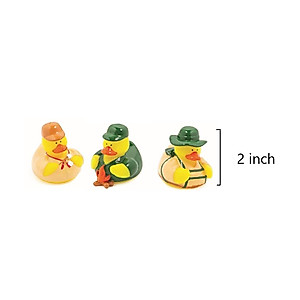 Fun Express Camping Rubber Ducks | Rubber Duckies | Girl Scout or Boy Scout | Summer Camp | Family Camping Trip | Camp Themed Birthday Party - Vacation Bible School Supplies/Decor