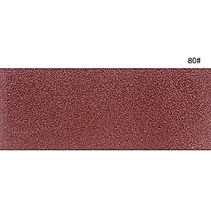 Coceca 3x21 Inches Sanding Belts (75x533mm), 12pcs 80 Grits Aluminum Oxide Sanding Belt for Belt Sander