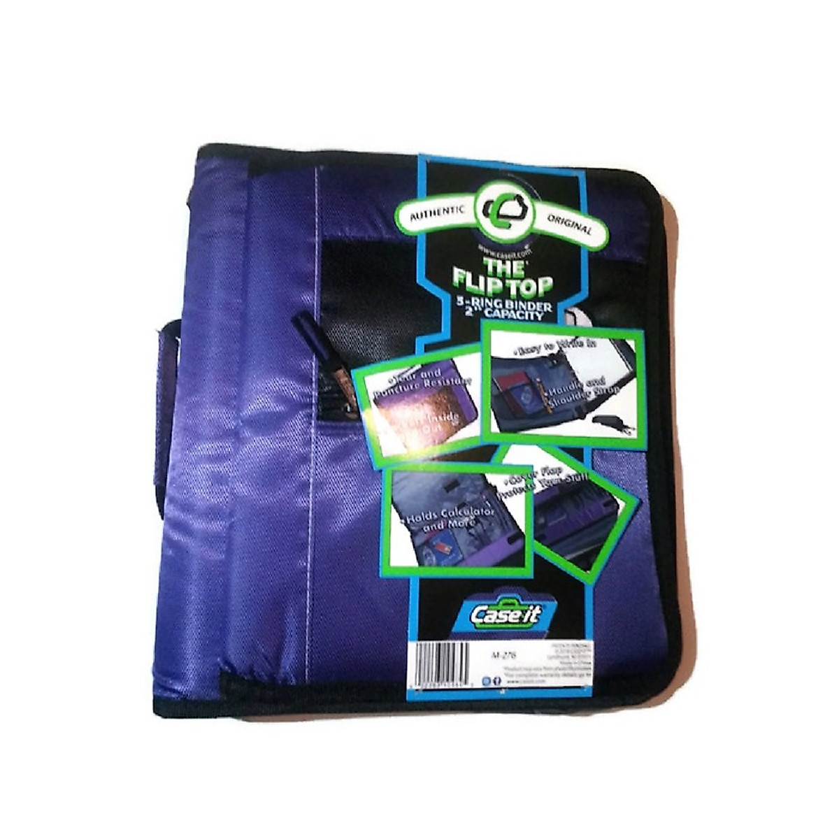 Case-it 3 Ring Zipper Binder