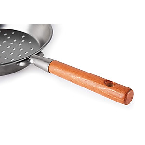 Excelsa Caldarroste Frying Pan Skip Chestnuts, Alloy Steel