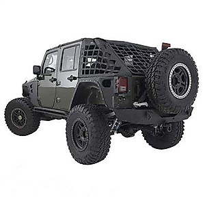 Smittybilt XRC Full Rear Corner Armor (Black) - 76882