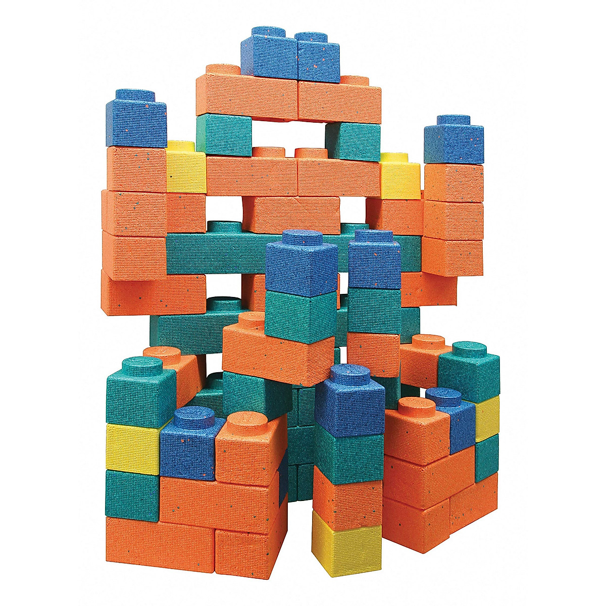 Creativity Street Gorilla Blocks Extra Large 66-Piece Building Blocks Set for Kids and Babies