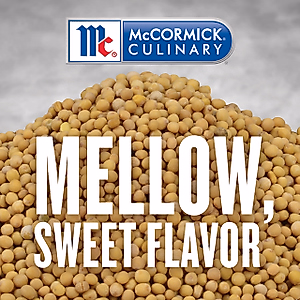 McCormick Culinary Whole Yellow Mustard Seed, 22 oz - One 22 Ounce Container of Yellow Mustard Seeds, Perfect for Pickling, House-Made Rubs and Dips