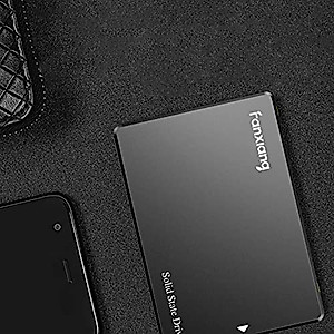 fanxiang S101 512GB SSD SATA III 6Gb/s 2.5" Internal Solid State Drive, Read Speed up to 550MB/sec, Compatible with Laptop and PC Desktops(Black)