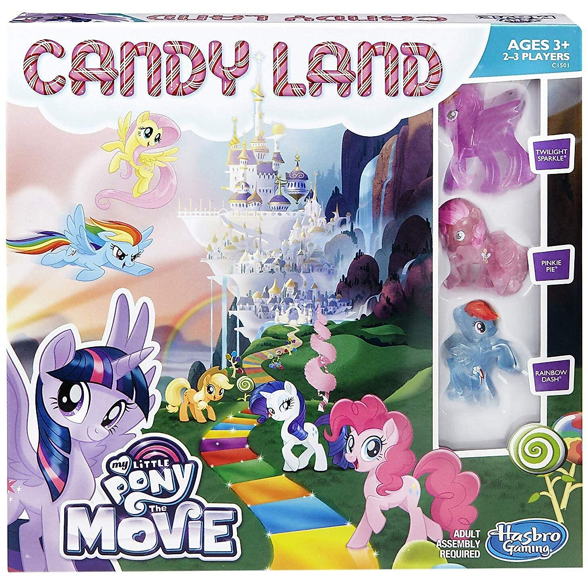 Hasbro Gaming Candy Land Game: My Little Pony the Movie Edition