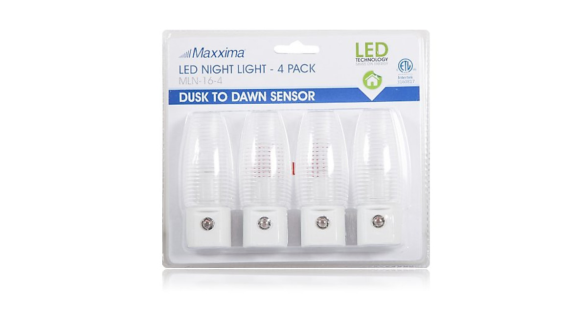 Maxxima MLN-16 LED Night Light - Dusk to Dawn Sensor