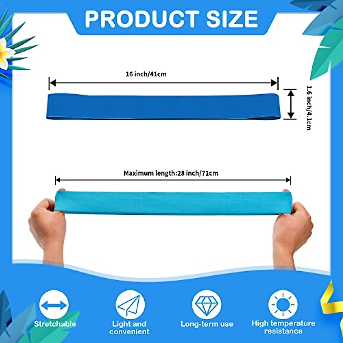 4 Pack Towel Bands for Beach, Pool & Cruise Chairs, The Better Towel Chair Clips Towel Holder Beach Towel Clips