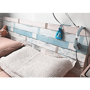 REDODECO Self-Adhesive Wood Grain Adhesive Paper Wood Panel Film Vinyl Shelf Drawer Liner Cabinet Sticker,17.7inch x 100inch