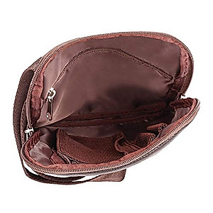 Bugatti Basel Medium Flat Shoulder Bag (One Size, Brown)